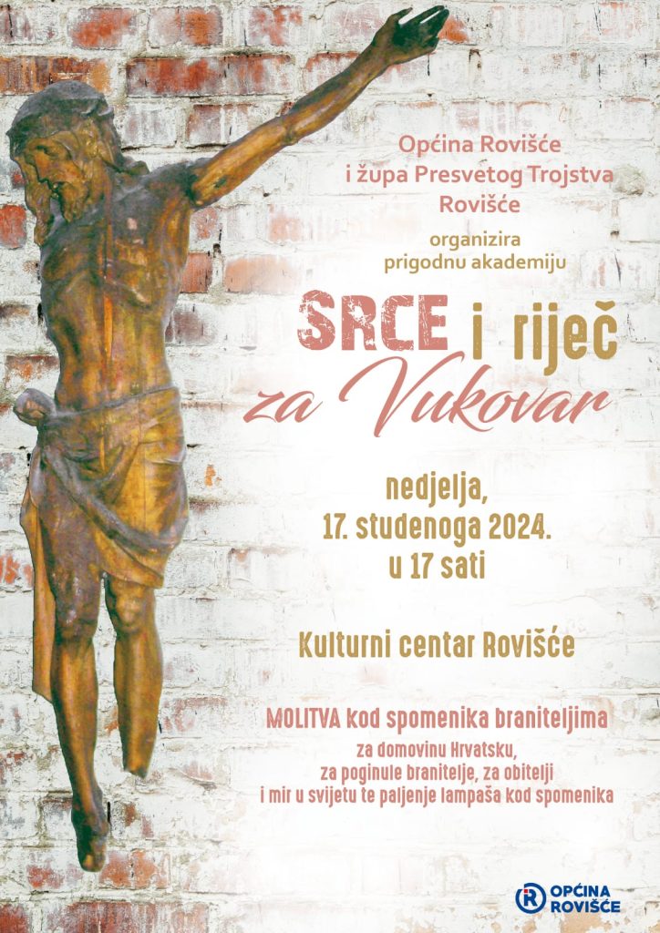 Općina Rovišće ima prigodan program uz Dan sjećanja na žrtve ...